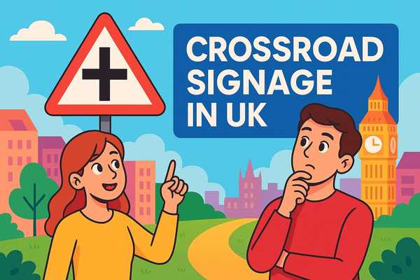 Crossroad Signage: 8 Essential Driving Tips for Safety and Confidence ...